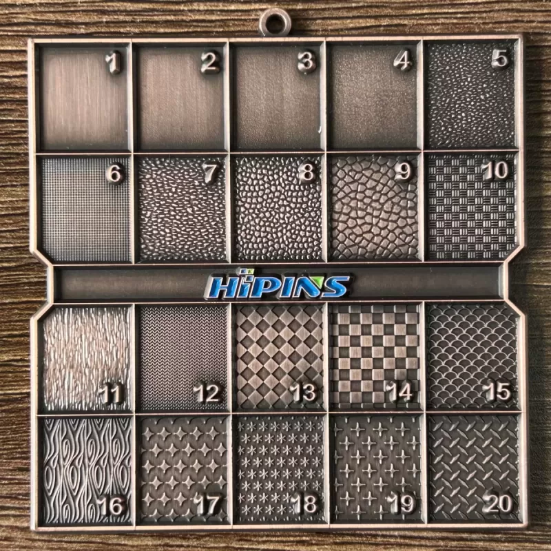 Enhance Custom Lapel Pins with Unique Textures